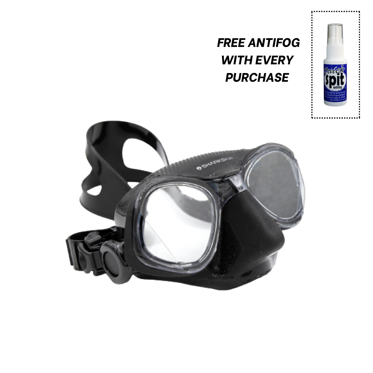 ULTRALITE 400 DUAL UV400 LENS LOW VOLUME MASK + FREE ANTI-FOG ...