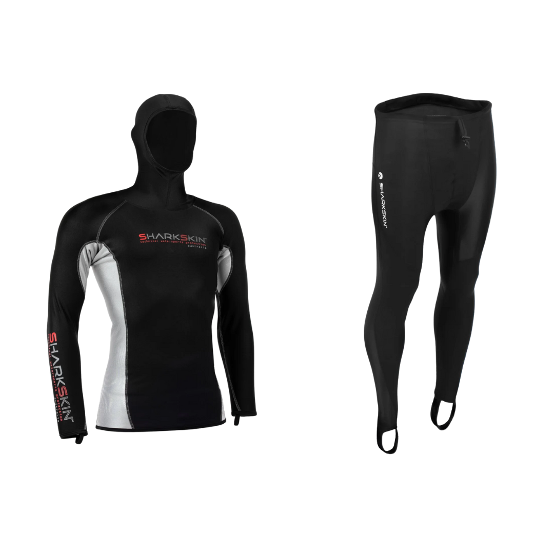 CHILLPROOF LONG SLEEVE HOODED TOP - MENS + CHILLPROOF LONGPANTS - MENS ...