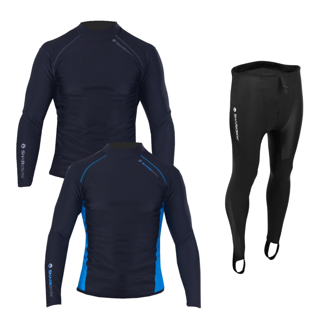 CHILLPROOF LONG SLEEVE TOP - MENS NEW + CHILLPROOF LONGPANTS - MENS BU ...